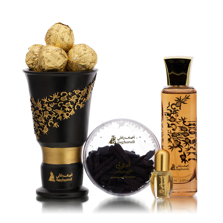 Estabraq Bouquet Gift Set II | Perfume & Bakhoor Set – Bahrain ...